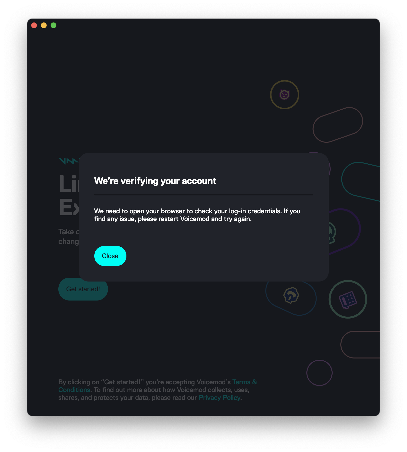 Login Issues: Stuck on the "We're verifying your account" pop-up ...