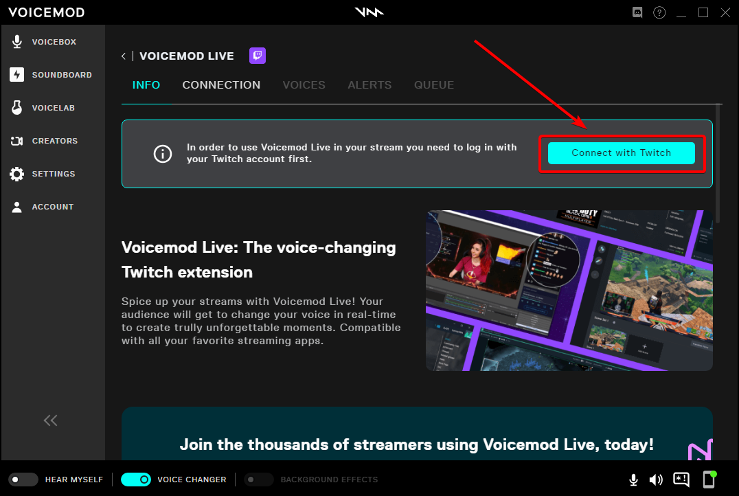 How to set up Voicemod Live (plugin for Twitch) – Voicemod Help Center